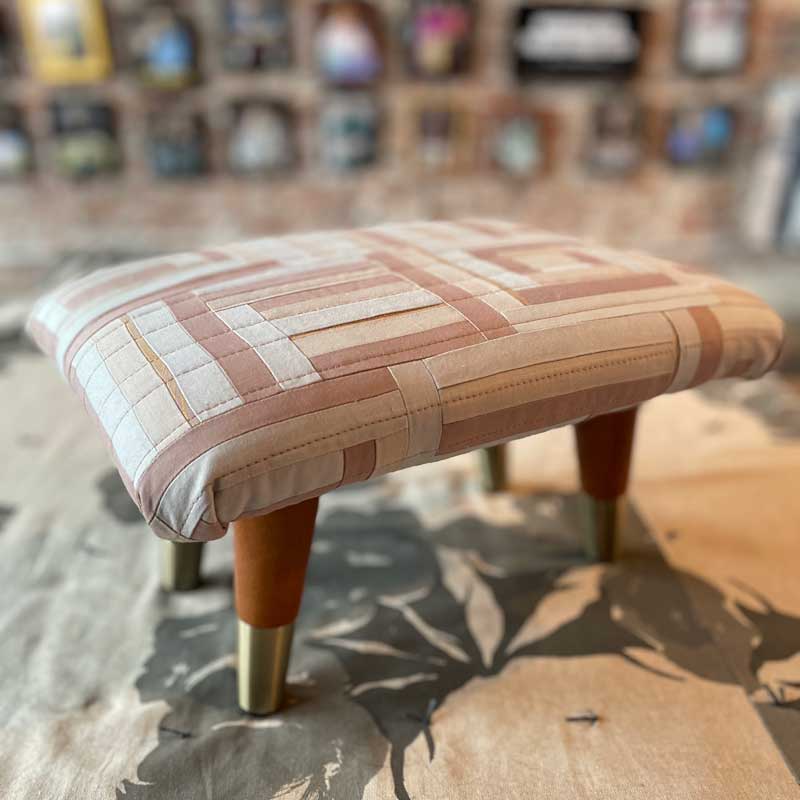 From Quilt Blocks to Footstool – Salty Hippo Studio